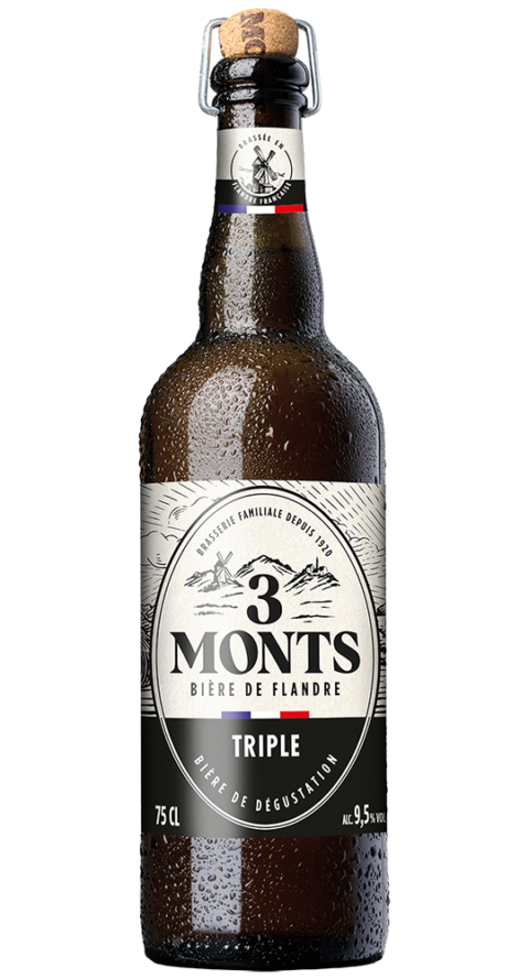 Biere 3 Monts, bières de Flandre, notre gamme emblématique