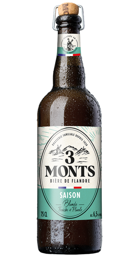 Biere 3 Monts, bières de Flandre, notre gamme emblématique