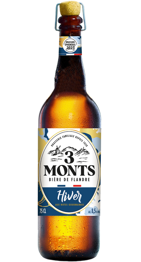 3 Monts Hiver Tonka, une bière chaleureuse et gourmande
